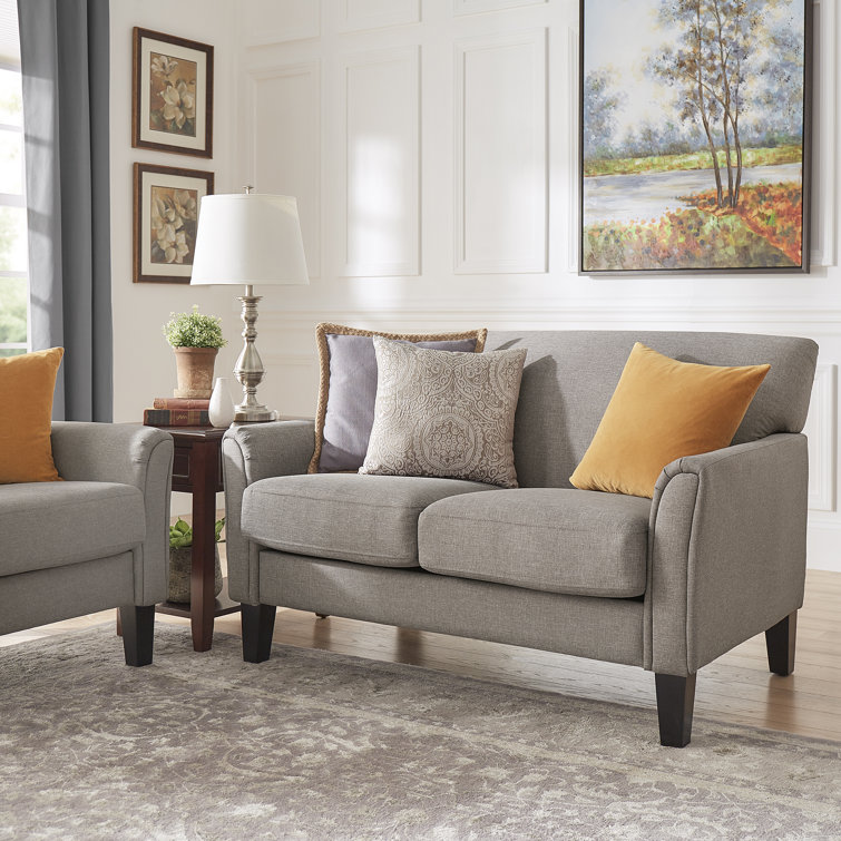 Wydmire Loveseat Upholstery Color Pewter Gray